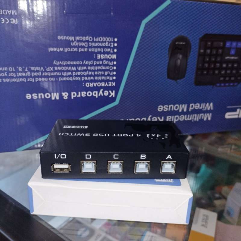 Jual Usb Switch Printer 4 Port Manual Di Seller Sweet Shop - Cengkareng Timur, Kota Jakarta ...