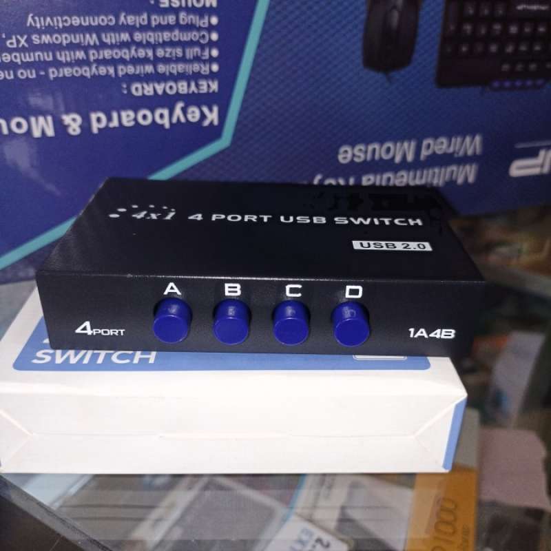 Jual Usb Switch Printer 4 Port Manual Di Seller Sweet Shop - Cengkareng Timur, Kota Jakarta ...