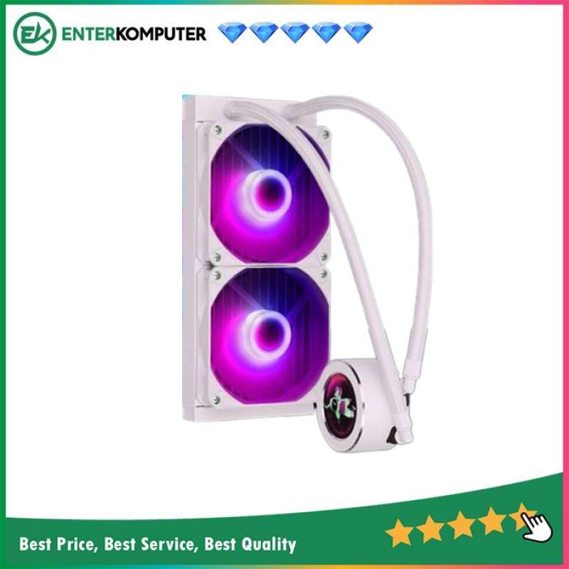 Jual Prime Premium Anima 240mm White - Liquid Cooler Lcd Display Custom ...