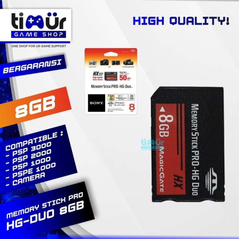 Jual Memory Stick Mc Pro Hg Duo Card Sony Kamera Camera Handycam Psp ...