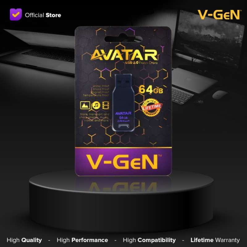 Jual V-gen Usb Flashdisk 64gb Avatar Flash Disk 64 Gb Vgen Drive ...