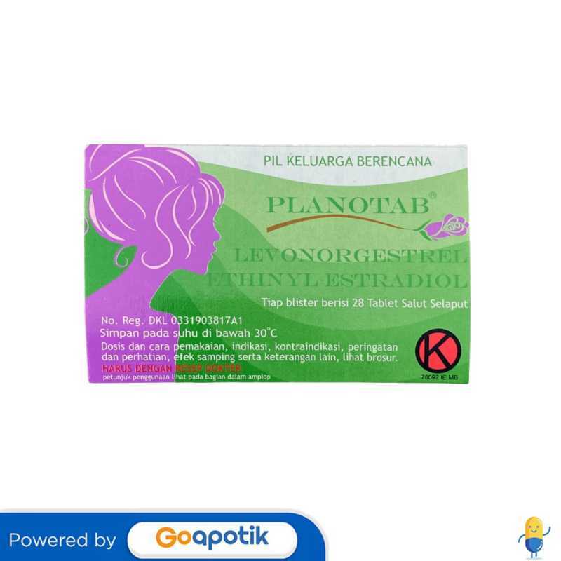 Jual Planotab Blister 28 Tablet Di Seller Apotek Arema Farma - Kepanjen ...