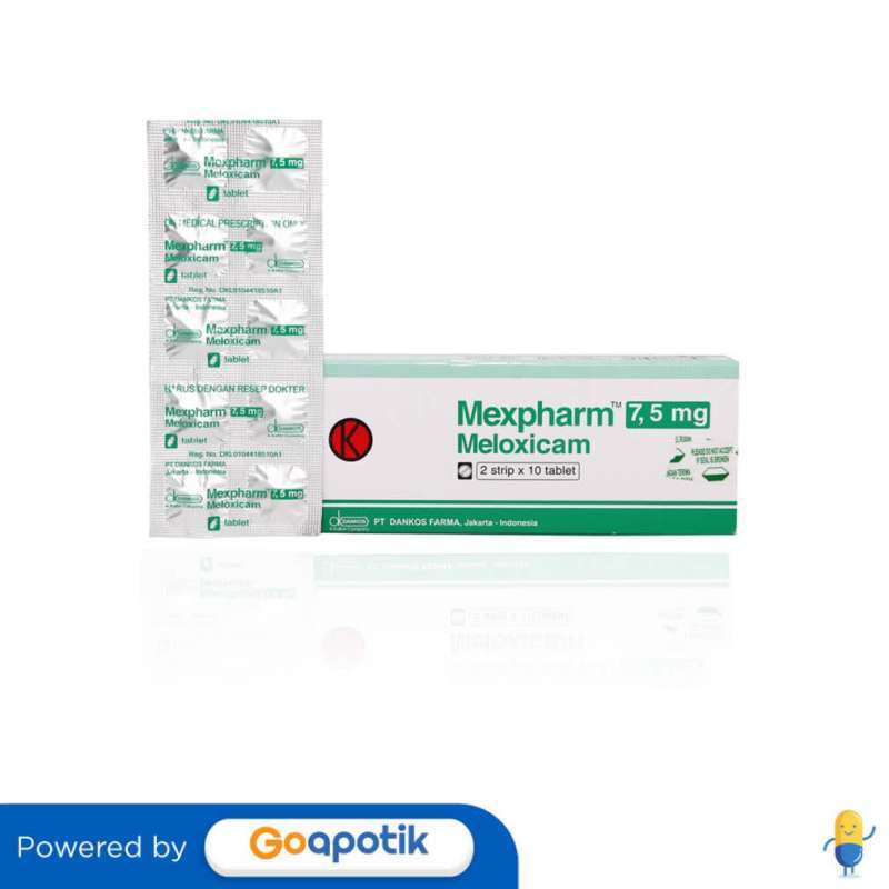 Jual Mexpharm 7.5 Mg Box 20 Tablet Di Seller Apotek Golden Farma Bekasi ...