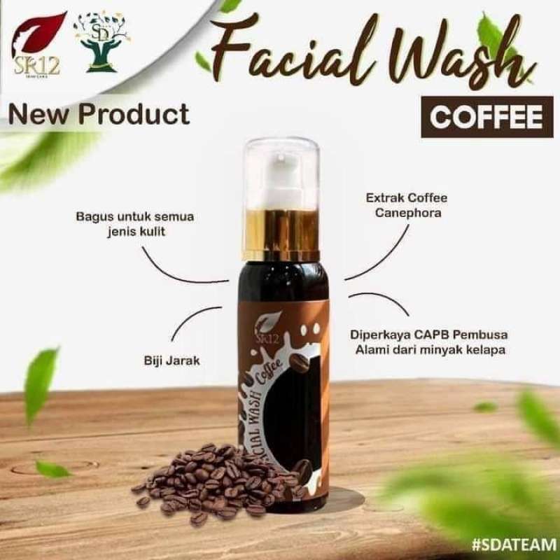 Jual Sr12 Facial Wash Coffee Sabun Cuci Muka Kopi Flek Hitam Bopeng ...