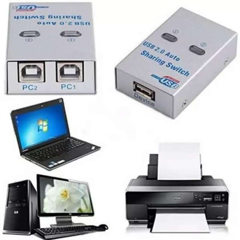 Jual Usb Auto Switch Printer 2 Port Di Seller Kingyo - Cengkareng Timur ...