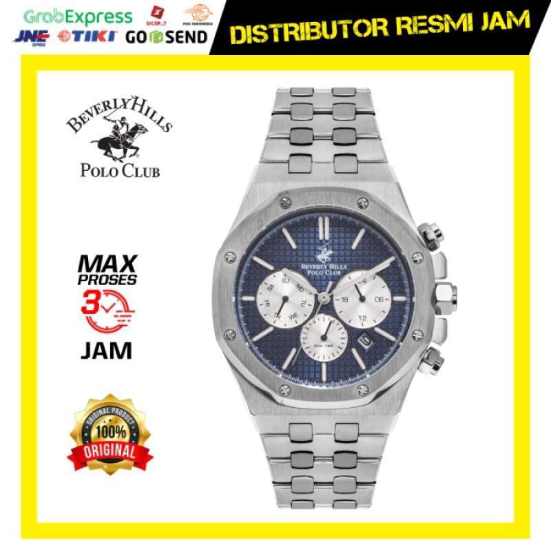 Jual Jam Tangan Pria Beverly Hills Polo Club Bp3051x.390 Original Di ...