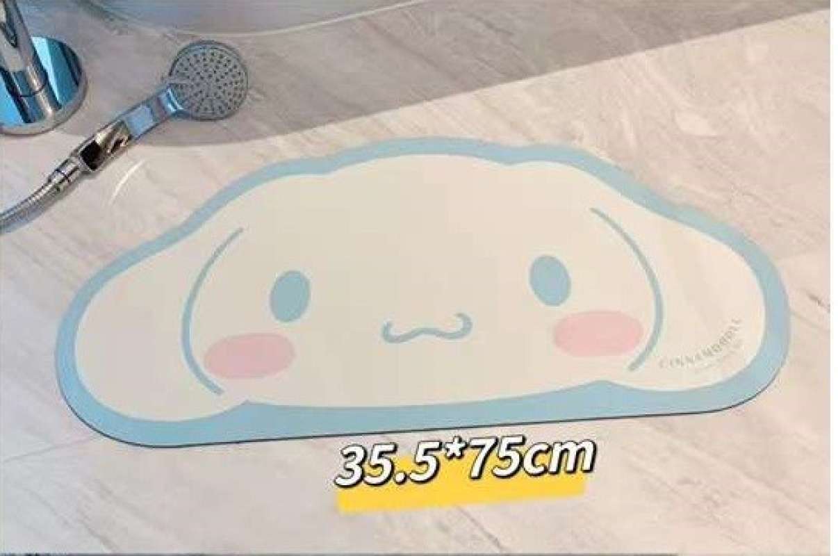 Promo Alas Kaki Toilet Diatomite Ks04 Kitty Melody Kuromi Sanrio Snoopy Ks04 Cinamoro Diskon