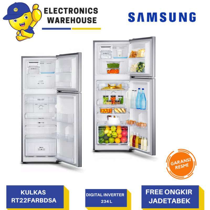 Promo Kulkas Samsung 2 Pintu Inverter Rt22farbdsa - Free Ongkir ...