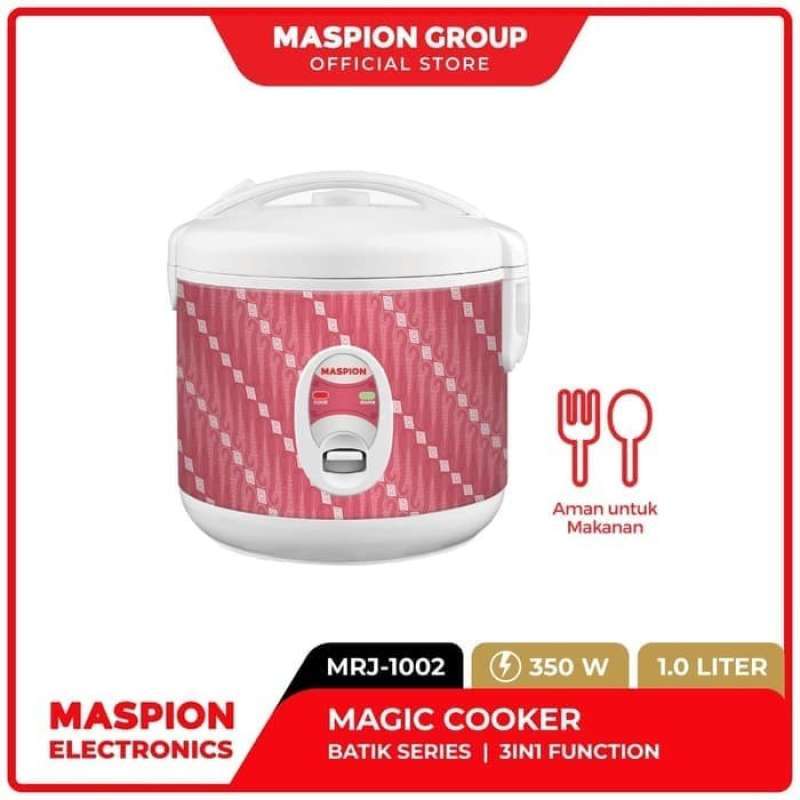 Promo Maspion Magic Cooker Mrj-1002 Penanak Nasi 1.0 Liter Diskon 23% ...
