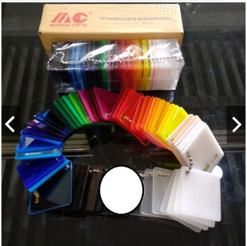 Jual Katalog Warna Akrilik Marga Cipta / Sample Warna Mc Fullset ...