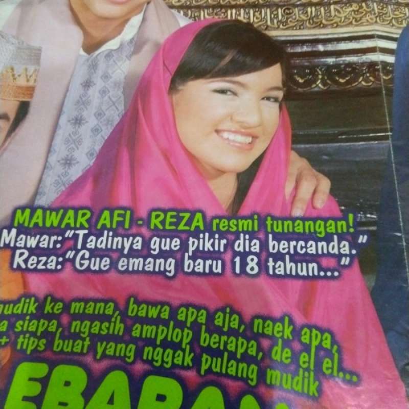 Jual Tabloid Gaul No.46 Nov 2004 Nagita Nia + Poster Ariel Peterpan Di ...