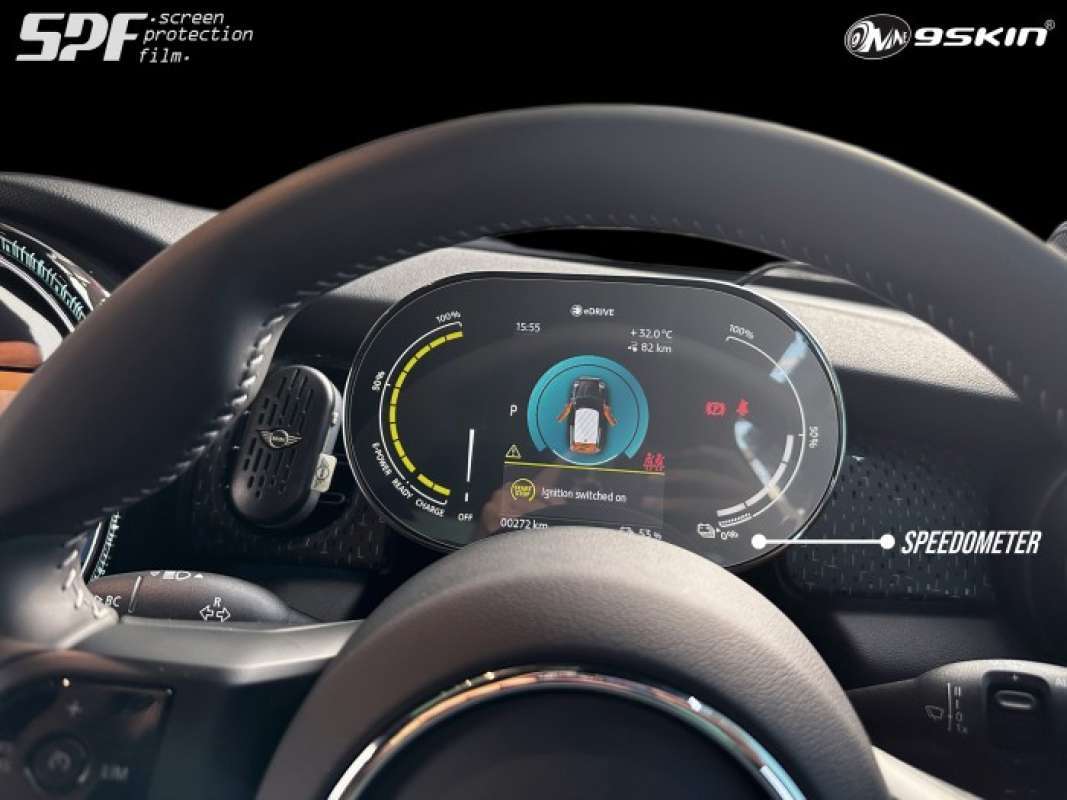 Promo 9skin Ppf Spf Screen Head Unit Audio Mini Cooper S Electric F56 ...