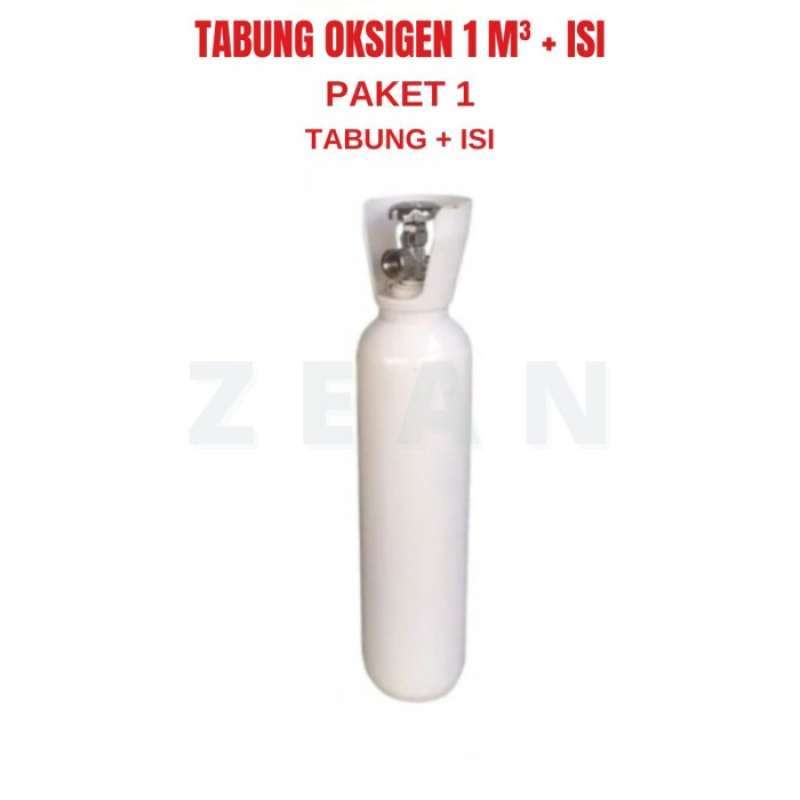 Promo Paket Lengkap Tabung Oksigen 1m3 Siap Pakai Diskon 33% Di Seller ...