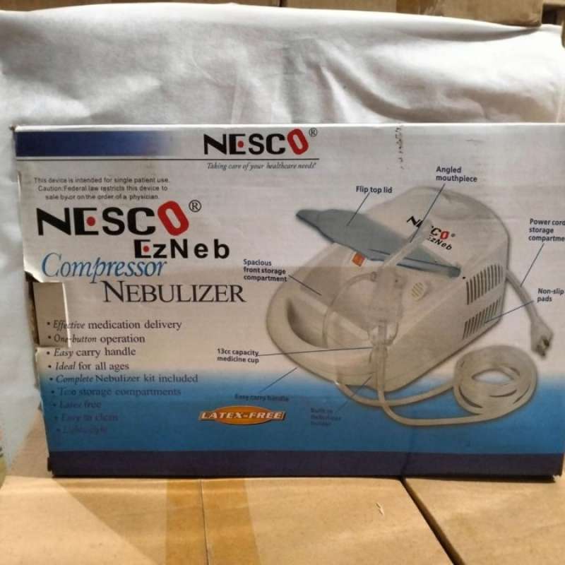 Promo Nebulizer Nesco Ez Neb/compressor Nebulizer Original Nesco Ezneb ...