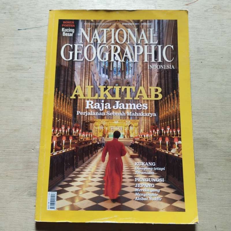 Jual Ori Buku Majalah National Geography Indonesia Alkitab Raja James ...