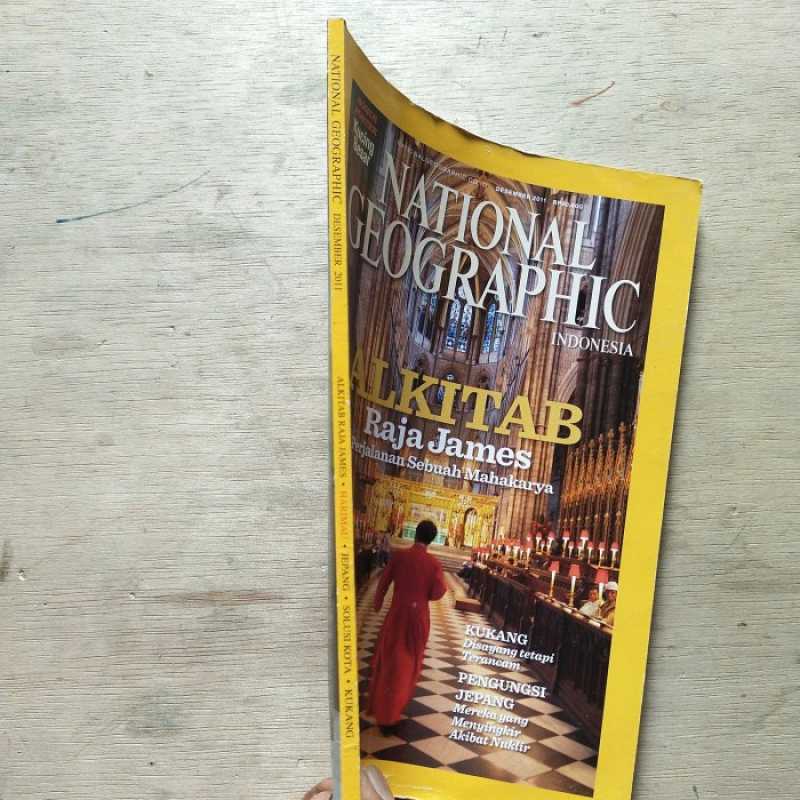 Jual Ori Buku Majalah National Geography Indonesia Alkitab Raja James ...