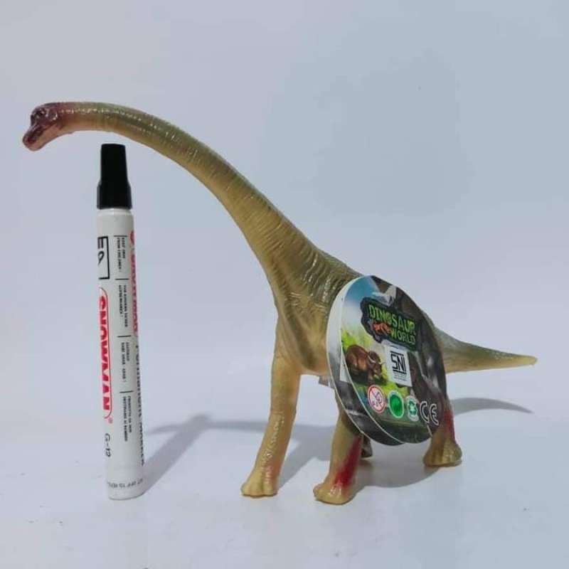 Jual Mainan Action Figure Dinosaurus Brontosaurus Tinggi Sekitar 7 Inch ...