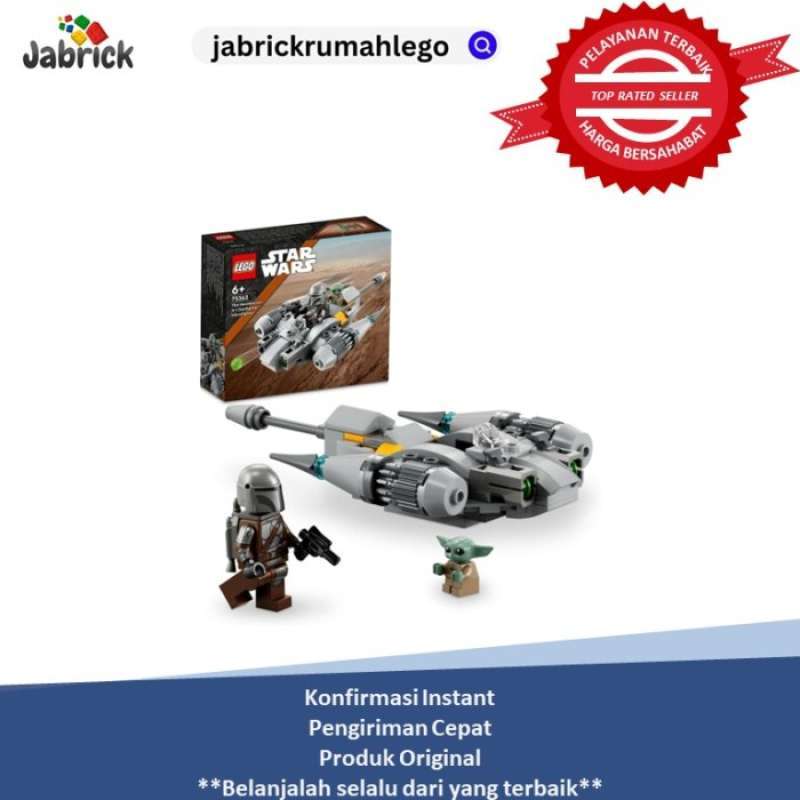 Jual Lego 75363 Star Wars The Mandalorian N-1 Starfighter Microfighter ...