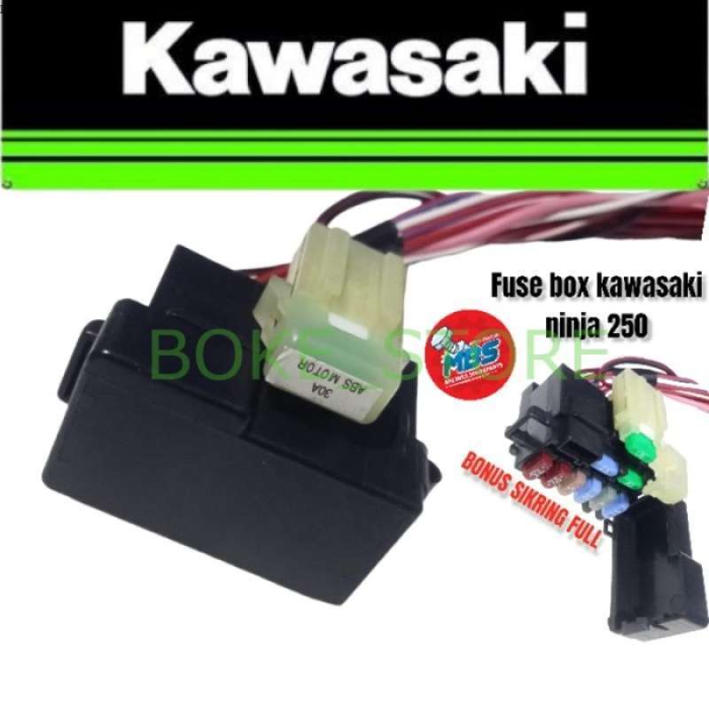 Promo Fuse Box Kawasaki Bok Rumah Sikring Pusat Kawasaki Ninja 250 ...