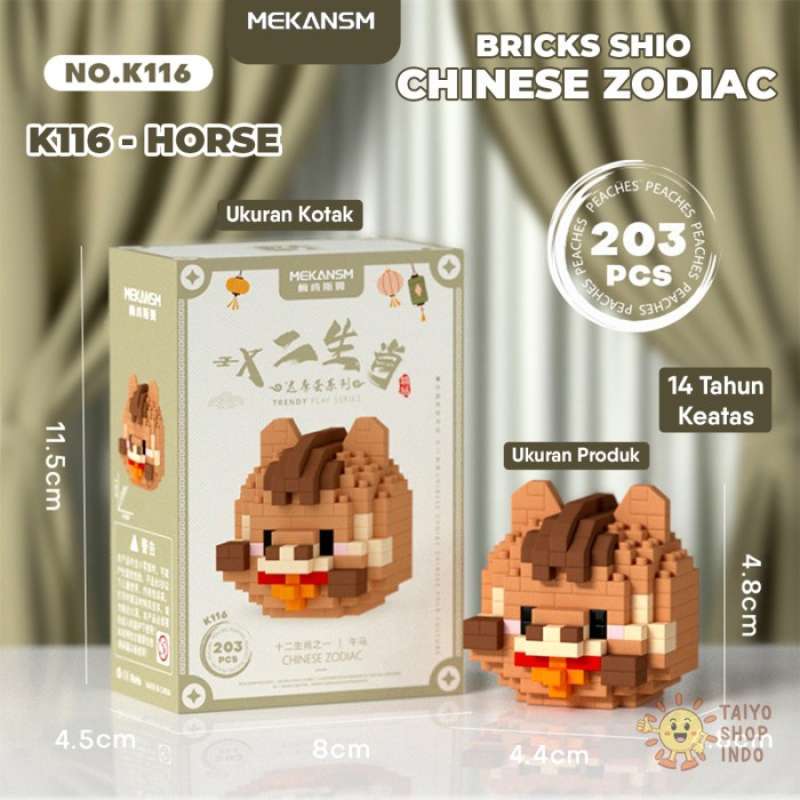 Jual Bricks Chinese Zodiac Original Harga Termurah Agustus 2024 | Blibli