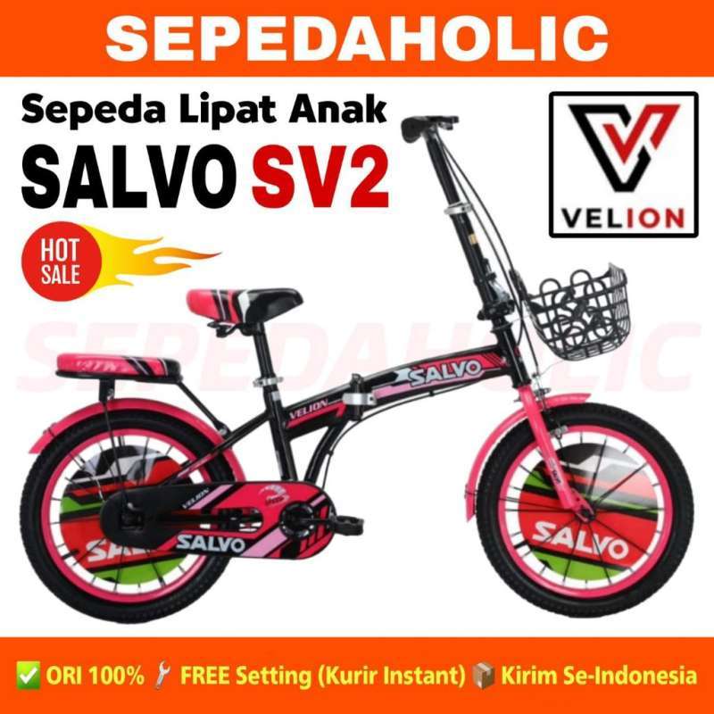 Promo Sepeda Lipat Anak Velion Salvo Sv2 / F06 F 06 / Axxil 616 Ukuran ...