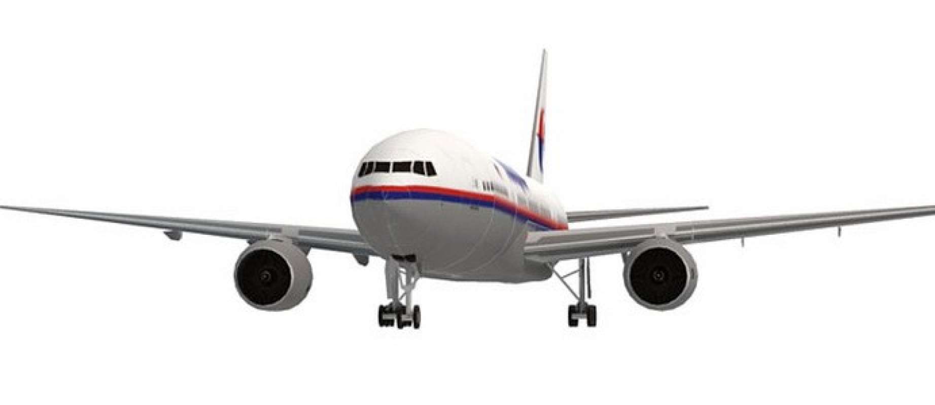 Jual Diy Miniatur Papercraft Pesawat Boeing 777-200 Malaysia Airlines ...