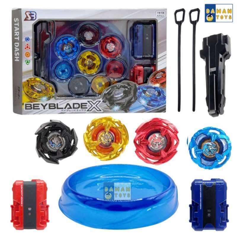 Jual Sb Beyblade X Mainan Gangsing Baybladebx001 Dransword Hellsscythe ...