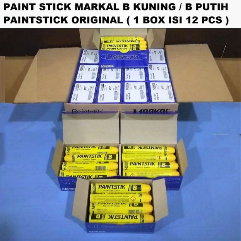Jual Paint Stick Markal B 12pc- Marker U.s.a. Penanda Logam Pipa Kaca ...