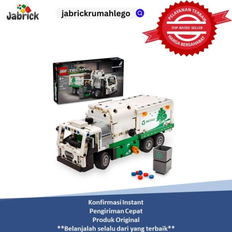Jual Lego 42167 Mack Lr Electric Garbage Truck Di Seller Sunshop ...