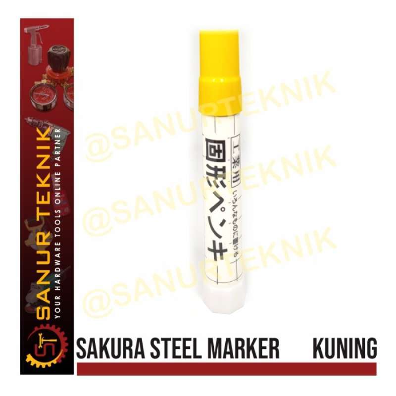 Jual Sakura Solid Steel Marker/ Spidol Penanda Besi Baja Permanen Warna - Biru Di Seller Velvet ...