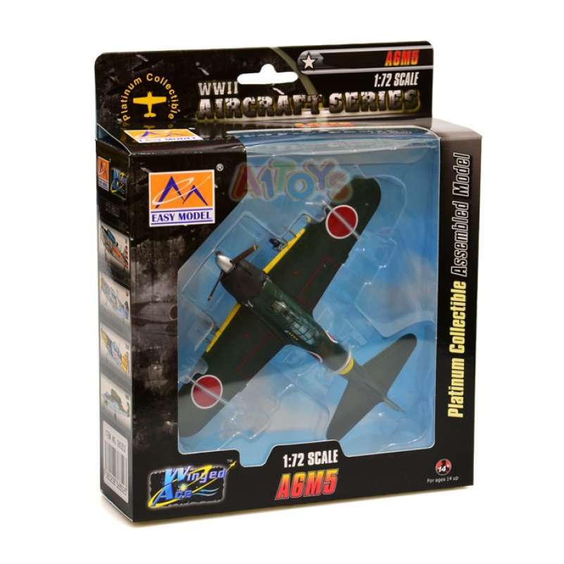 Jual Miniatur Pesawat A6m5c Zero Tsukuba Nac Easy Model 12 Cm 1:72 ...