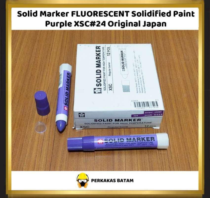 Jual Solid Marker Fluorescent Solidified Paint Spidol Penanda Besi ...