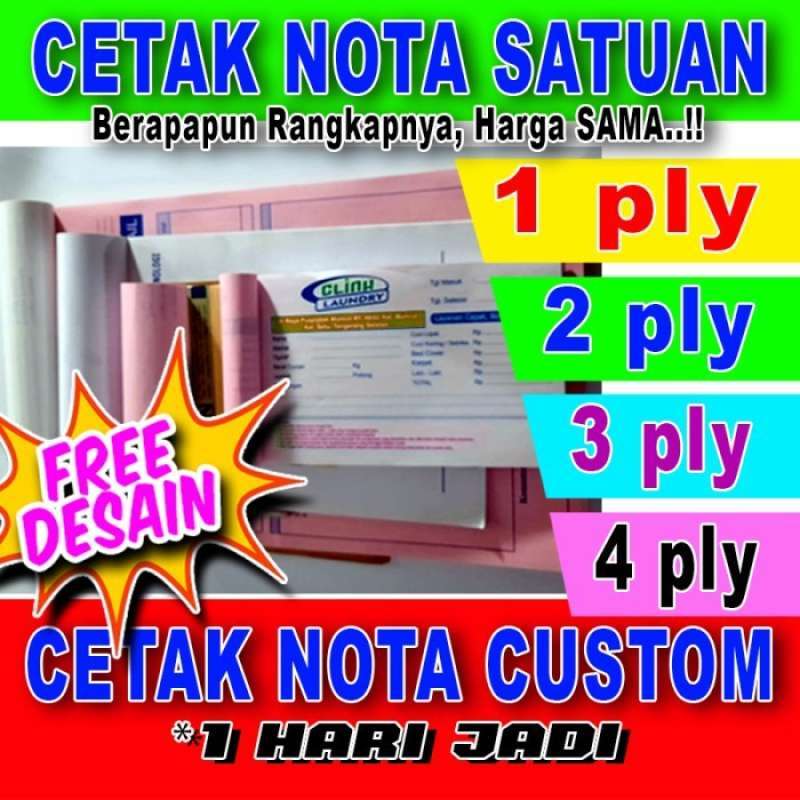 Jual Buku Nota, Surat Jalan, Kwitansi Karbon Ncr - Satuan Di Seller ...
