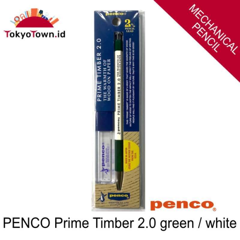 Jual Penco Prime Timber Mechanical Pencil With Lead Sharpener # Uni ...