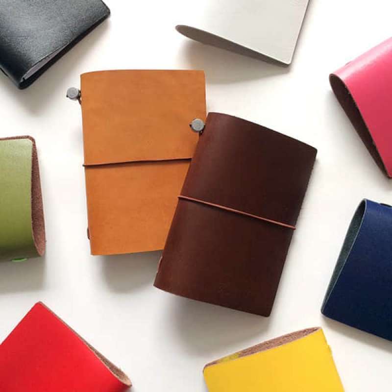 Jual Myntydori - Leather (passport Size) (traveler's Notebook/journal ...