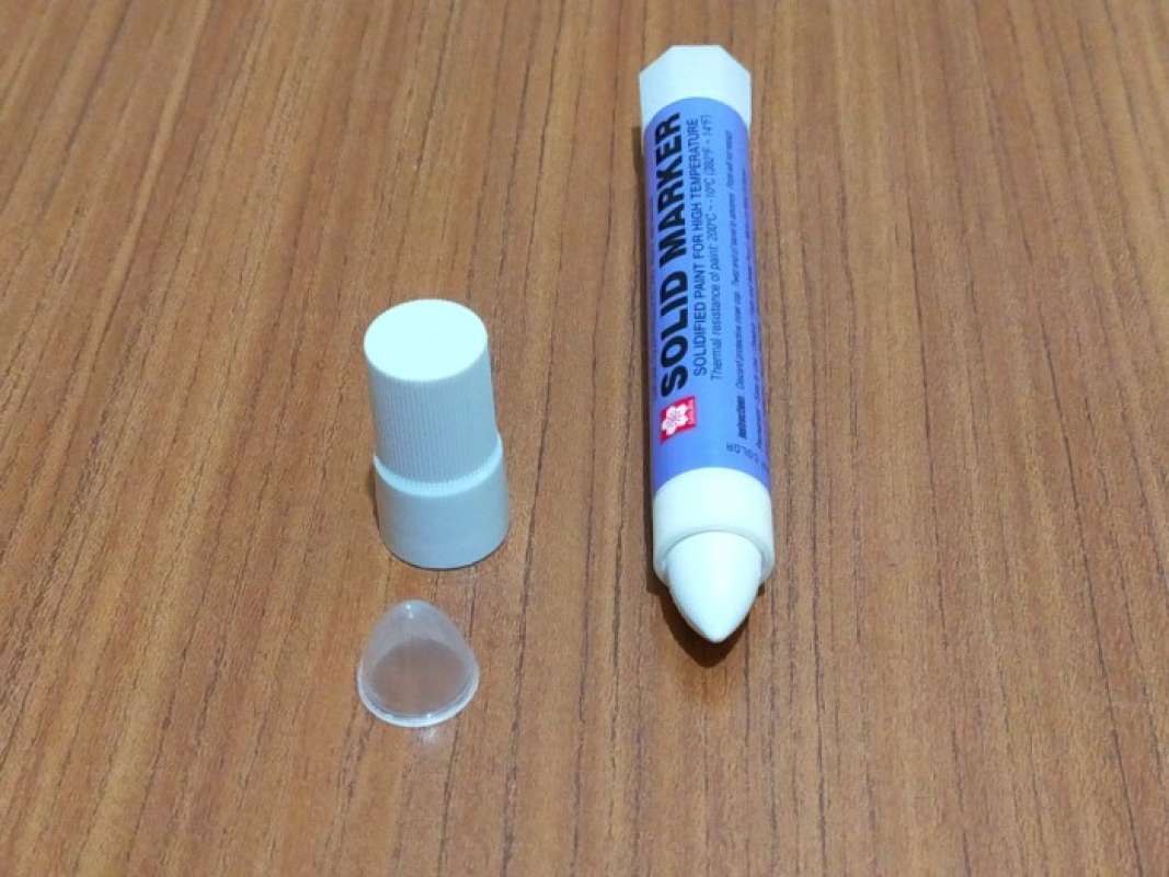 Jual Solid Marker Fluorescent Solidified Paint Spidol Penanda Besi ...
