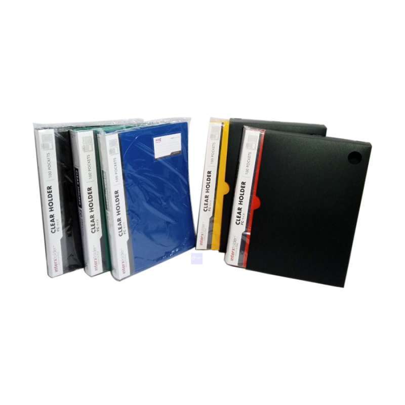 Jual Inter X Clear Holder Folio Isi 100 Lembar + Cover Box Tebal ...