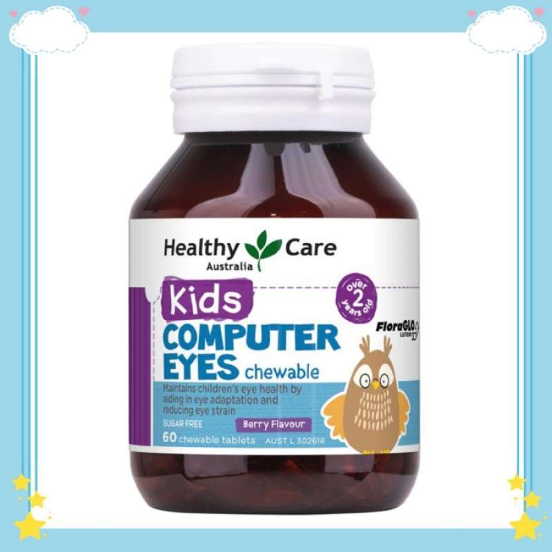 Promo Healthy Care Kids Computer Eyes 60 Chewable Tablets Diskon 33% Di ...