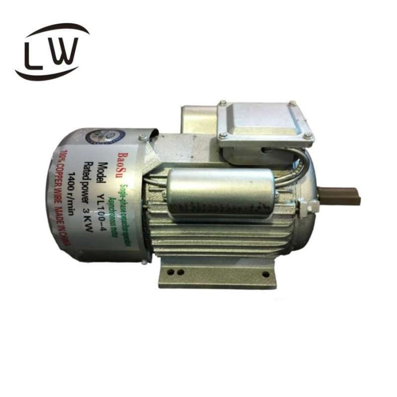 Jual Dinamo Elektrik Listrik Electric Motor Yl100-4 4pole 3kw 3phase ...