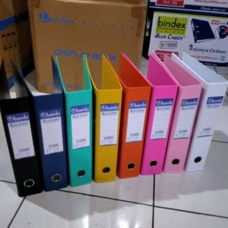 Jual Ordner Bambi 1010 Folio 7 Cm 2 Ring Harga Per Lusin Isi 12pc 1 ...