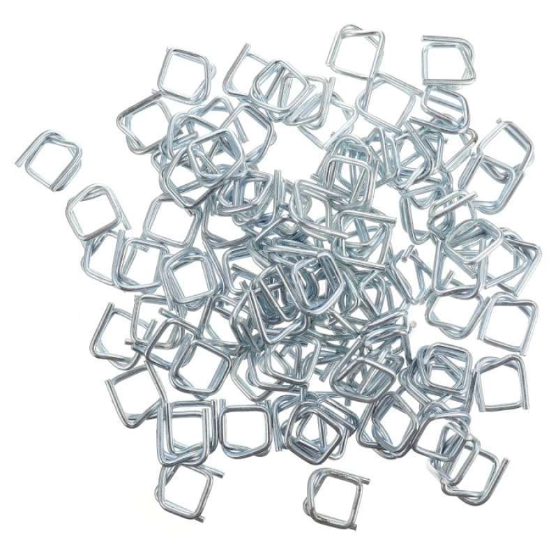 Jual Buckle Buckles Strapping Metal Wire Strap Cord Clamps Packaging Di ...
