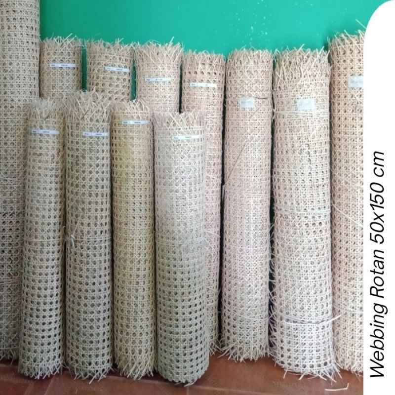 Jual Anyaman Rotan Lembaran / Webbing Rotan / Motif Mata Ayam 50x150 Di ...