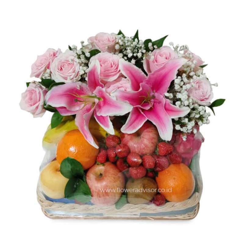 Jual Parcel Buah Dan Bunga - Hampers Fruit Get Well Soon ...
