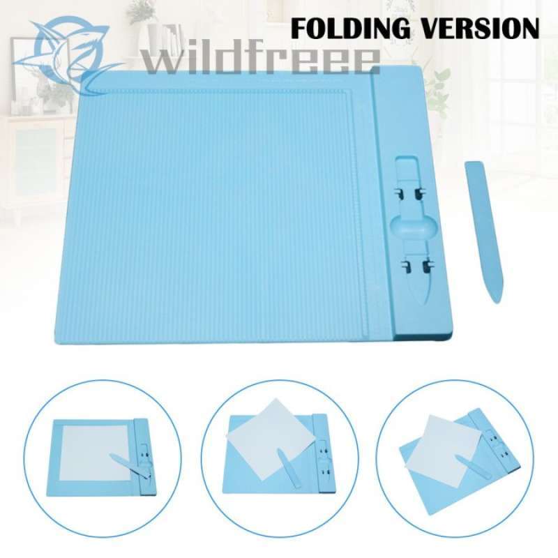 Jual Wf# 270x230mm Plastic Scoring Board Paper Card Cuting Board Craft ...