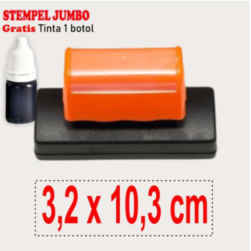 Jual Stempel Flash Custom Ukuran Jumbo Stampel Besar Ukuran 9 X 12 Cm ...