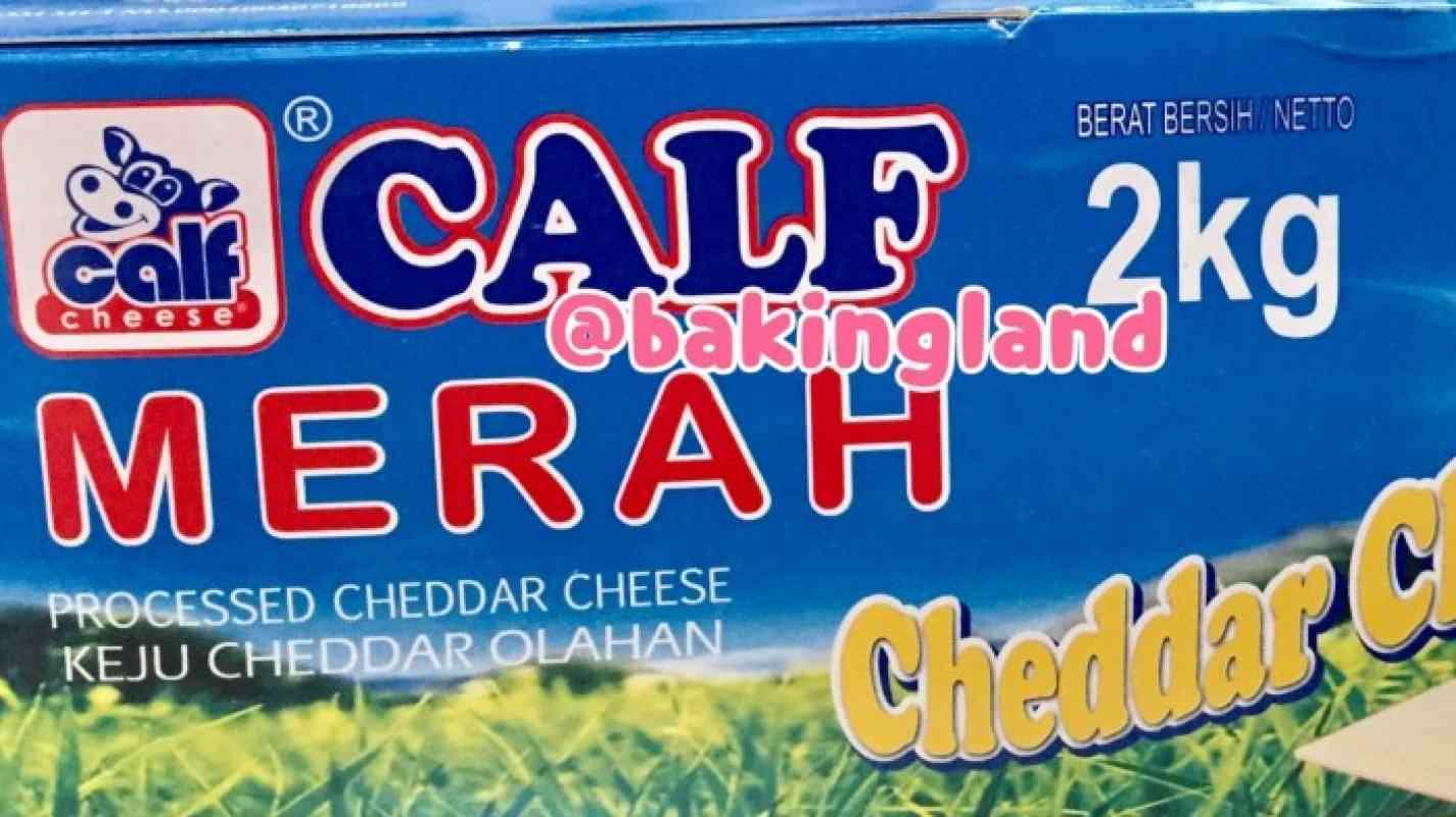 Promo Keju Calf Cheddar 2kg Diskon 23% Di Seller Hikari Storee - Meruya ...