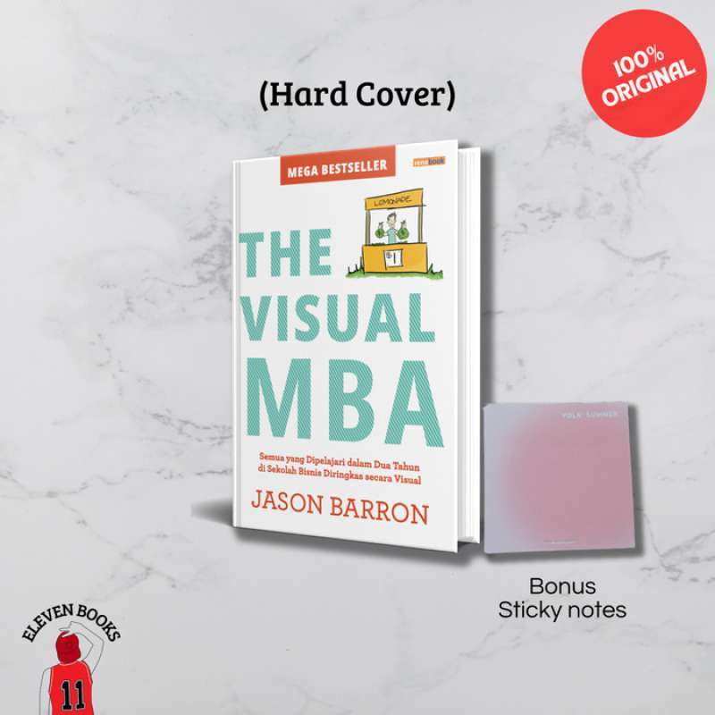Promo Buku Original The Visual Mba (hard Cover) - Jason Barron ...