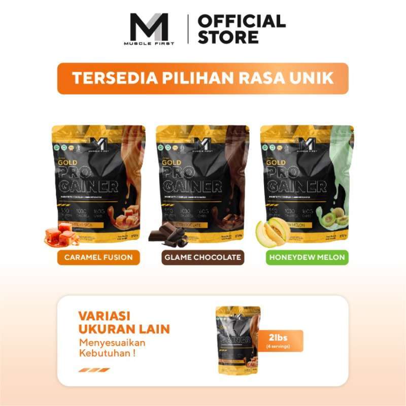 Jual Muscle First Pro Gainer 6lbs/2721gr - Mass Gainer Susu Protein ...