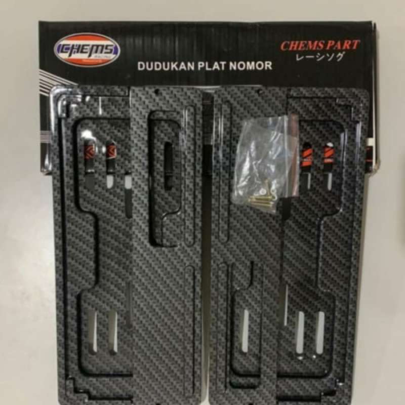 Jual Bingkai Plat Nomer Semua Motor Full Carbon Di Seller Suzuka ...