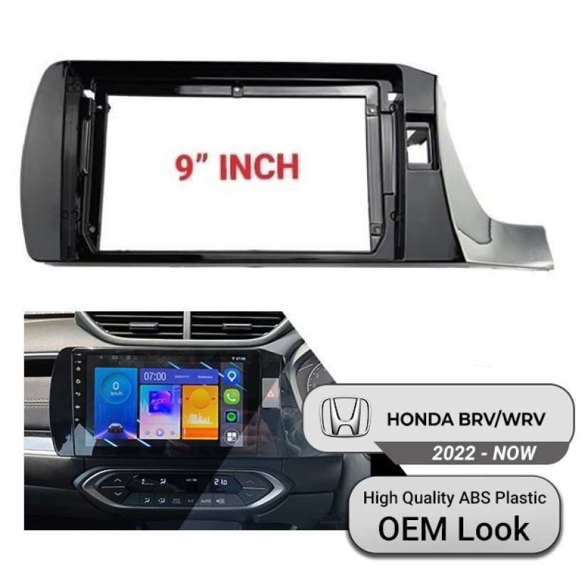 Jual Frame Headunit 9 Inch Honda New Brv Br-v Wrv Wr-v 2021 2022 2023 ...
